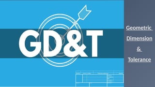 Basic GD&T,GD&T Simplified(GD&T) BY Suresh.M | PPTX