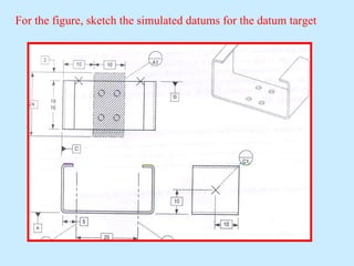 Gd & t datum targets | PPT