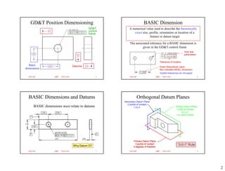 Gd&t position | PDF