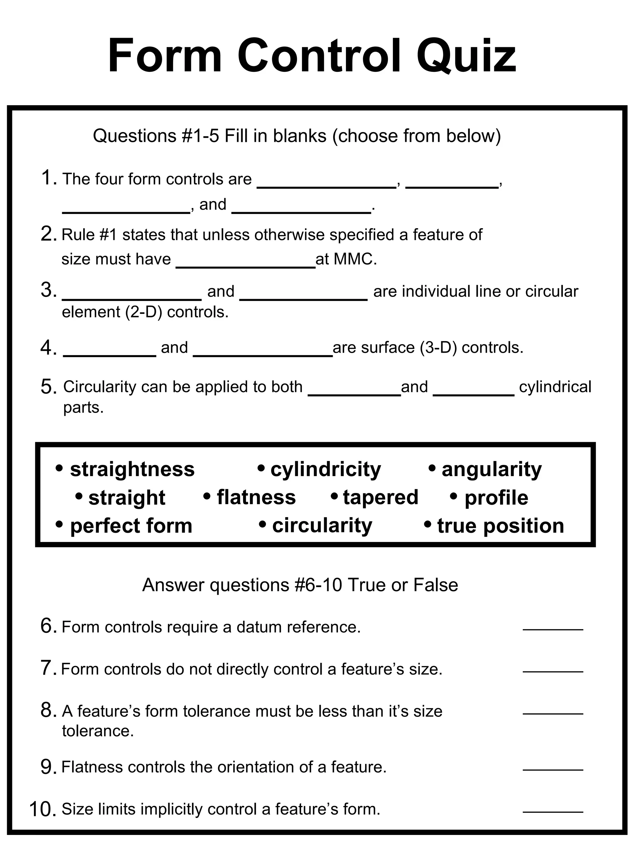 Gd&T Presentation1111 | PDF