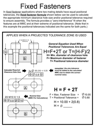 Gd&T Presentation1111 | PDF