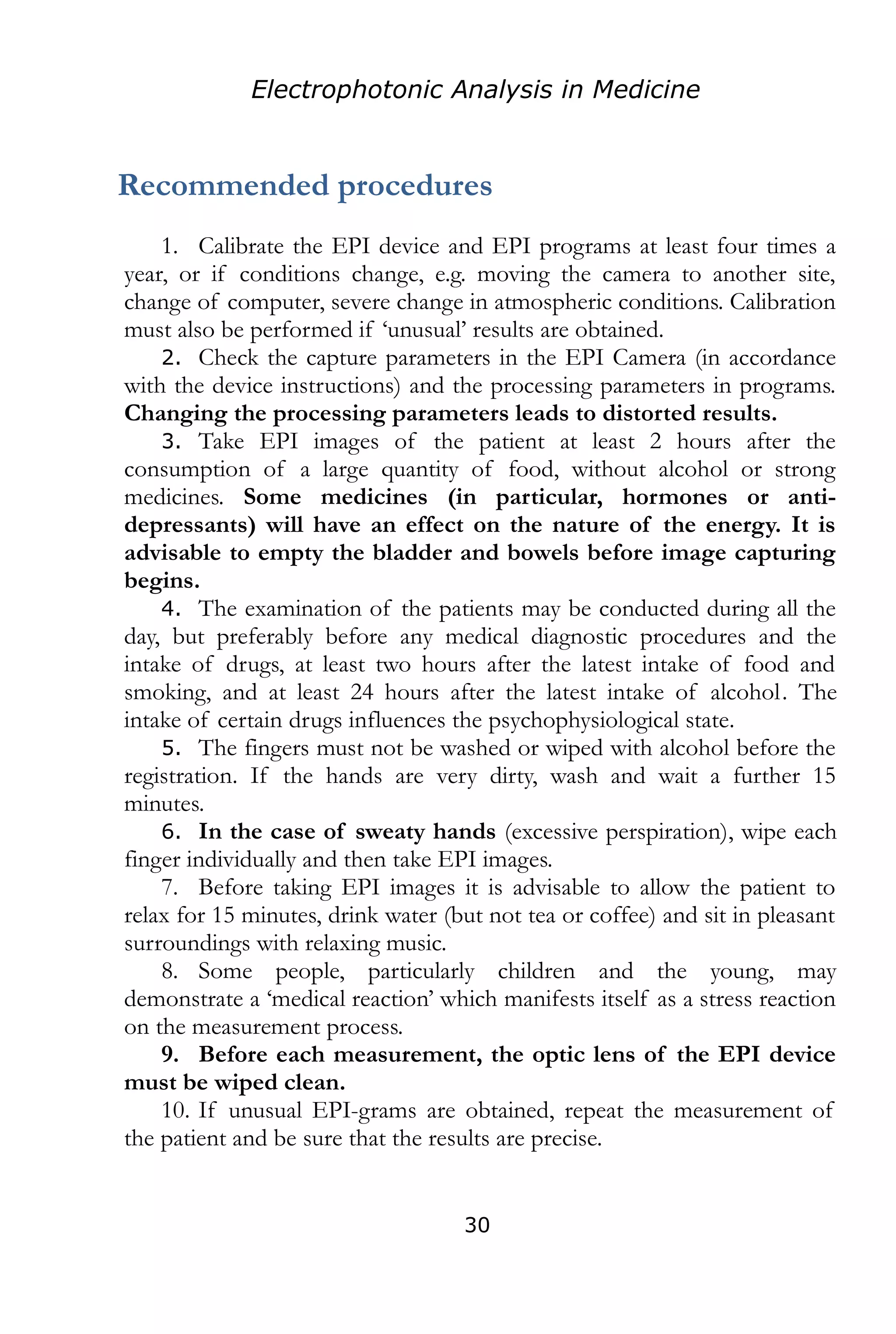 Elecro-Photon-Imaging (EPI) in Medicine | PDF