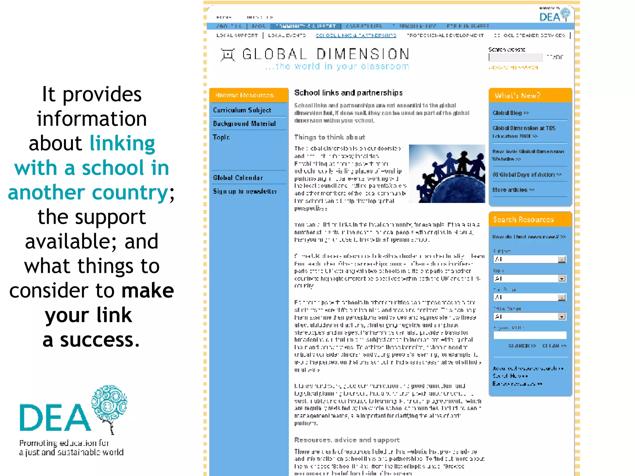 Global Dimension Website | PPT