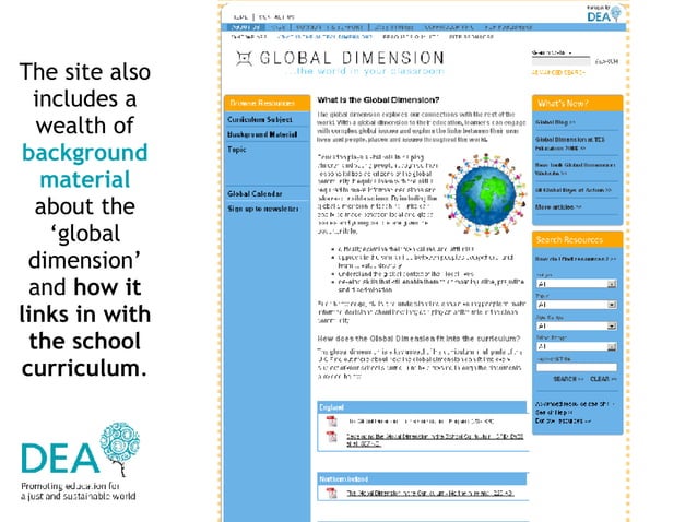 Global Dimension Website | PPT