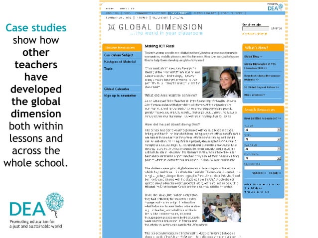 Global Dimension Website | PPT