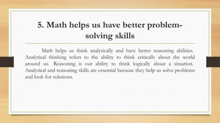 GE-104 MATHEMATICS OF INVESTMENT AND THEORY | PPTX