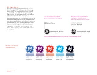 General Electric / BrandBook | PDF