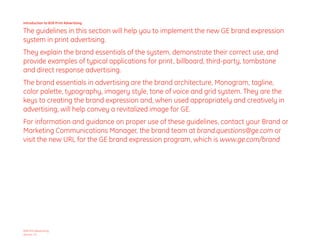 General Electric / BrandBook | PDF