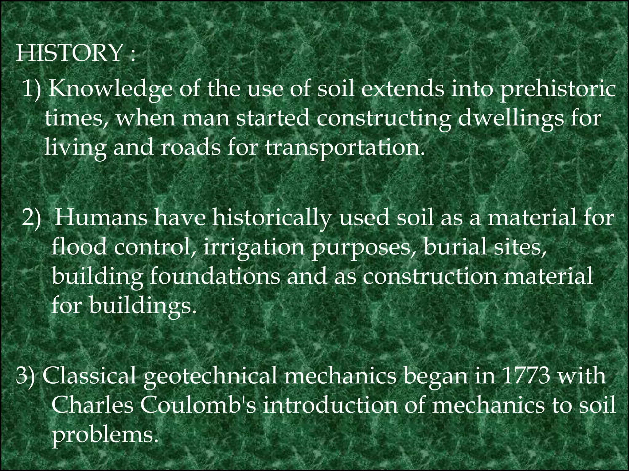 Geotechnical engineering, civil engineering | PPTX