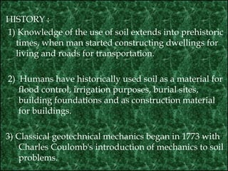 Geotechnical engineering, civil engineering | PPTX