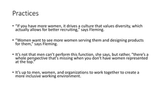 Gender and Age Sensitive Practices | PPTX