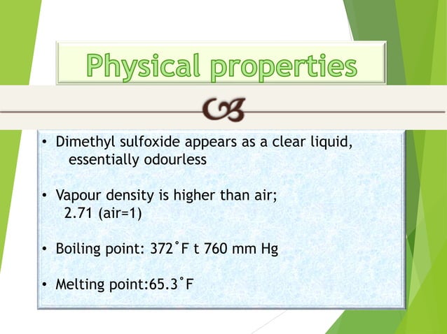 DMSO: Dimethyl Sulfoxide (toxic chemical); Structure, physical ...