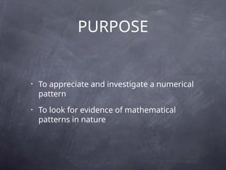 GE-4-PATTERN FIBO SEQUENCE hdbdbddbdbdbddbdbdb | PPT