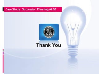 GE Succession Planning - A Case Study | PDF