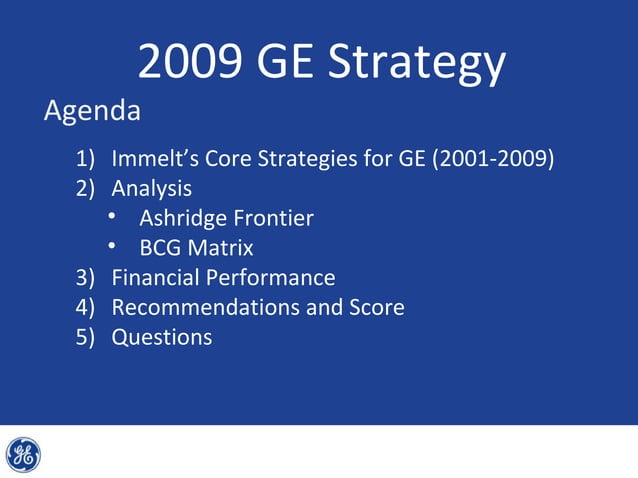 CS: GE Presentation | PPT