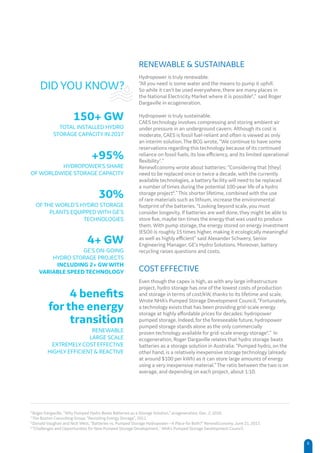 GE Hydro Storage Sustainable Business Models | PDF