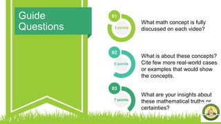 GE-Math- mathematics in a modern worldL1 | PDF