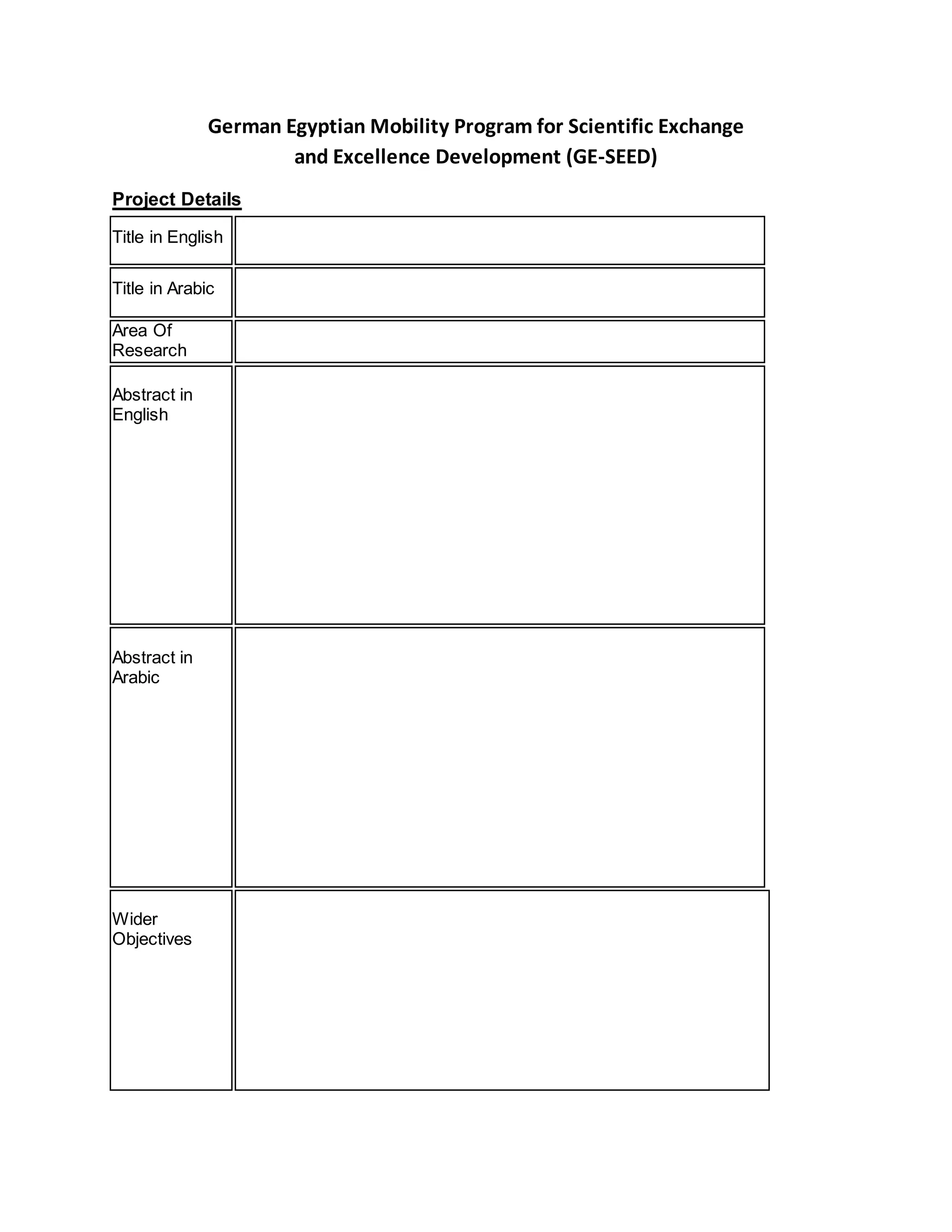 Ge seed application-form | PDF