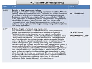 genetic engineering and modification Applications | PPT