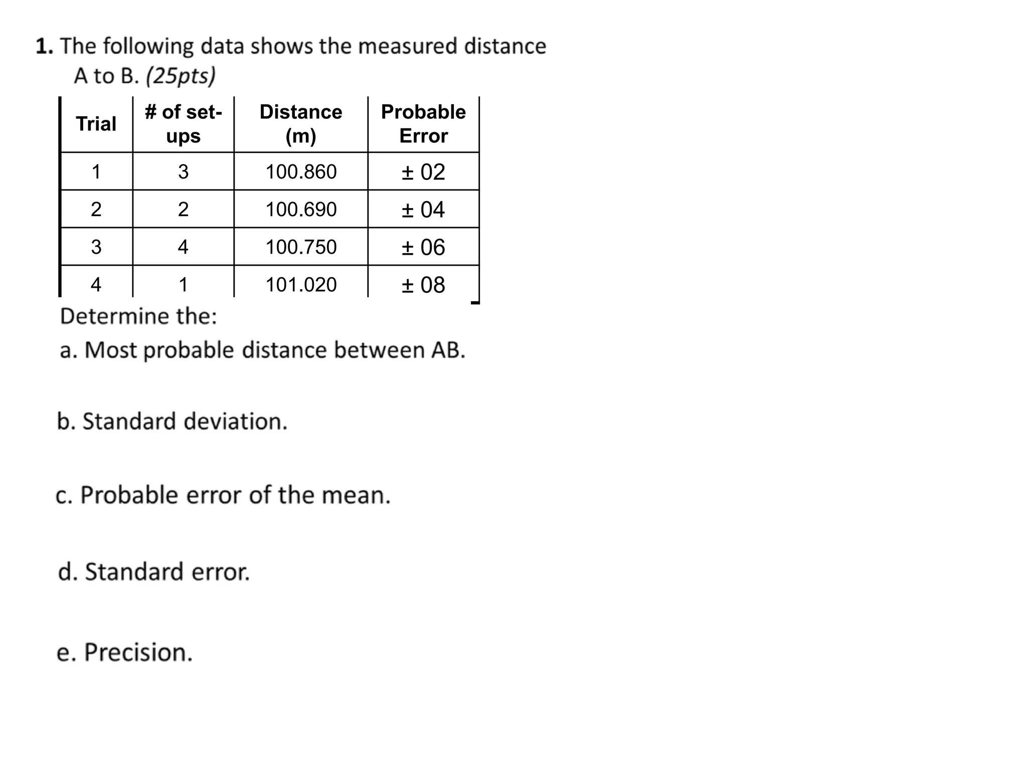 Ge 105 Lecture 1 Least Squares Adjustment By Broddett B Abatayo Pdf