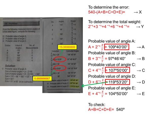 Ge 105 Lecture 1 Least Squares Adjustment By Broddett B Abatayo Pdf