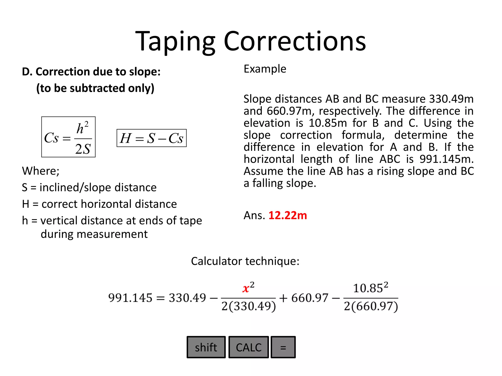 Ge 105 lecture 2 (TAPING CORRECTION) by: Broddett B. Abatayo | PDF