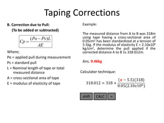 Ge 105 lecture 2 (TAPING CORRECTION) by: Broddett B. Abatayo | PDF