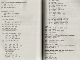 Ge 105 lecture 3 (LEVELING ADJUSTMENT) by: Broddett B. Abatayo | PDF