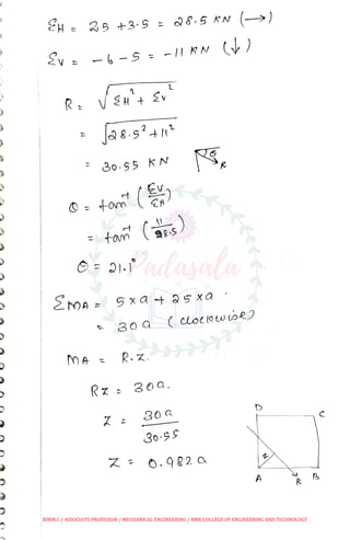 Ge 1151 engineering mechanics anna university november december 2005 ...