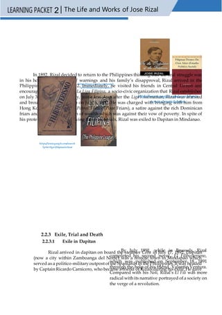 Life and work of Rizal | DOCX