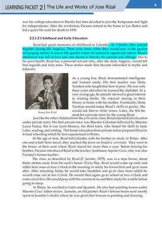 Life and work of Rizal | DOCX