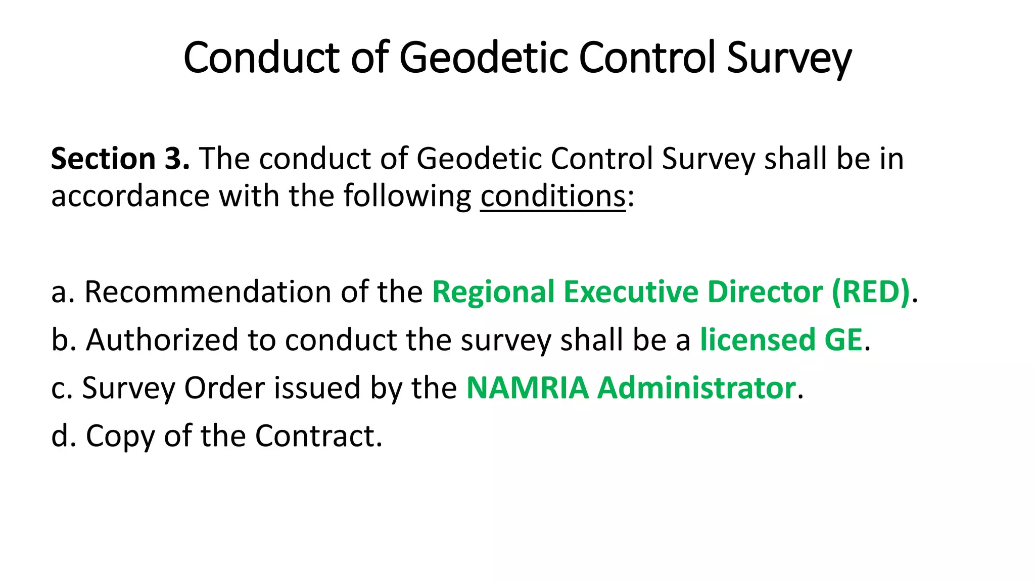 Ge 122 lecture 1 (GEODETIC CONTROL SURVEY) by: Broddett Bello abatayo | PDF