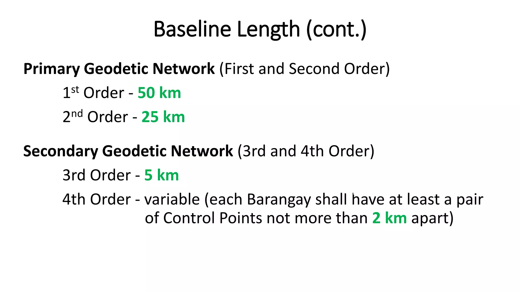 Ge 122 lecture 1 (GEODETIC CONTROL SURVEY) by: Broddett Bello abatayo | PDF