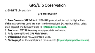Ge 122 lecture 1 (GEODETIC CONTROL SURVEY) by: Broddett Bello abatayo | PDF