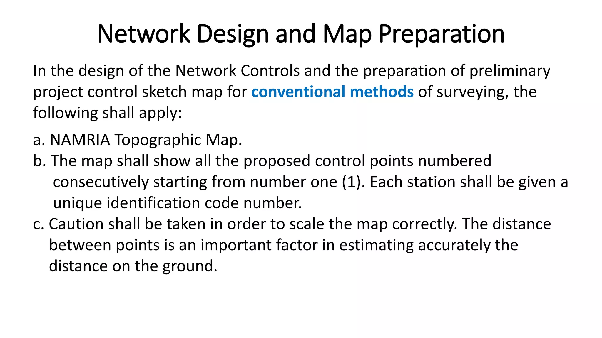 Ge 122 lecture 2 (PROJECT CONTROL SURVEY) by: Broddett Bello Abatayo | PDF