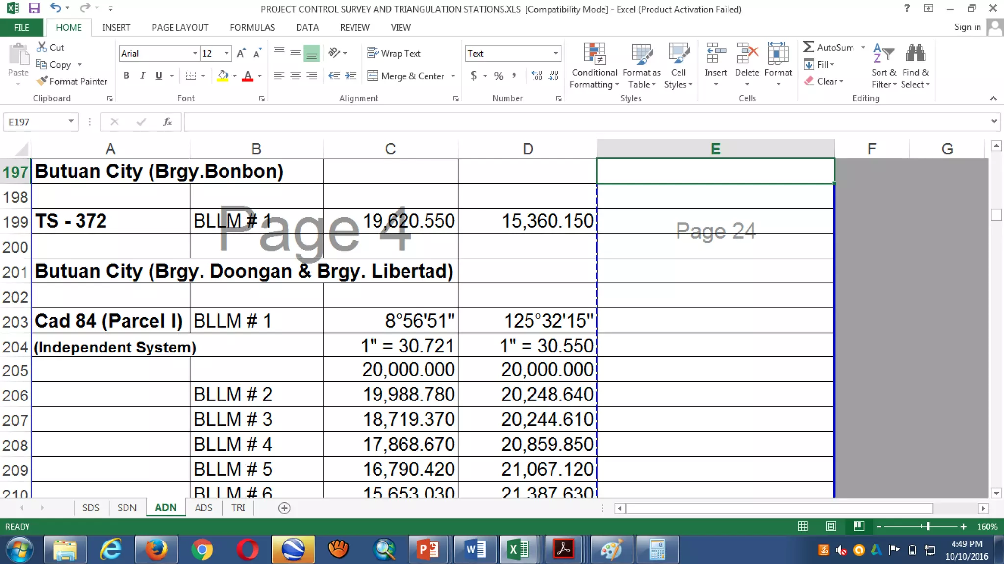 Ge 122 lecture 2 (PROJECT CONTROL SURVEY) by: Broddett Bello Abatayo | PDF
