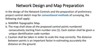 Ge 122 lecture 2 (PROJECT CONTROL SURVEY) by: Broddett Bello Abatayo | PDF