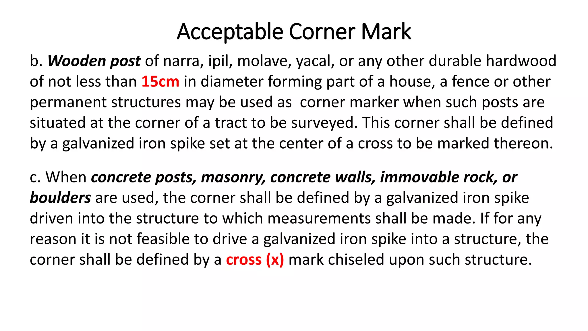 Ge 122 lecture 3 (CADASTRAL AND PUBLIC LAND SUBDIVISION SURVEY) by ...