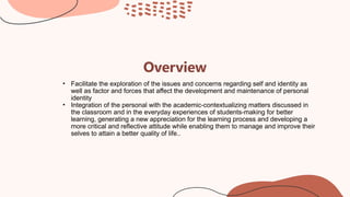 GE 1 Orientation: Understanding The Self | PPTX