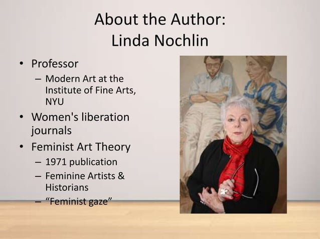 Ge20710 why are there no great women artists | PPT