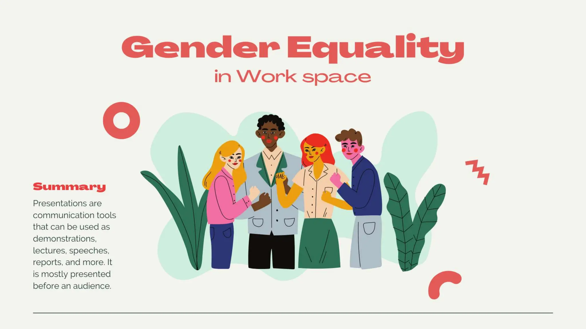 GE 2 PRELIM TOPICS 1.pptx Gender and Equality in the Workplace | PPTX