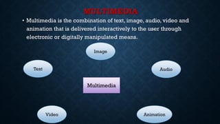 Multimedia Products And It's Importance in various Sectors | PPT