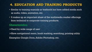 Multimedia Products And It's Importance in various Sectors | PPT