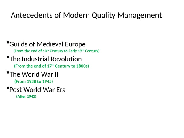 GE3752 Total Quality Management UNIT 1 Notes.pptx | Business | Business ...