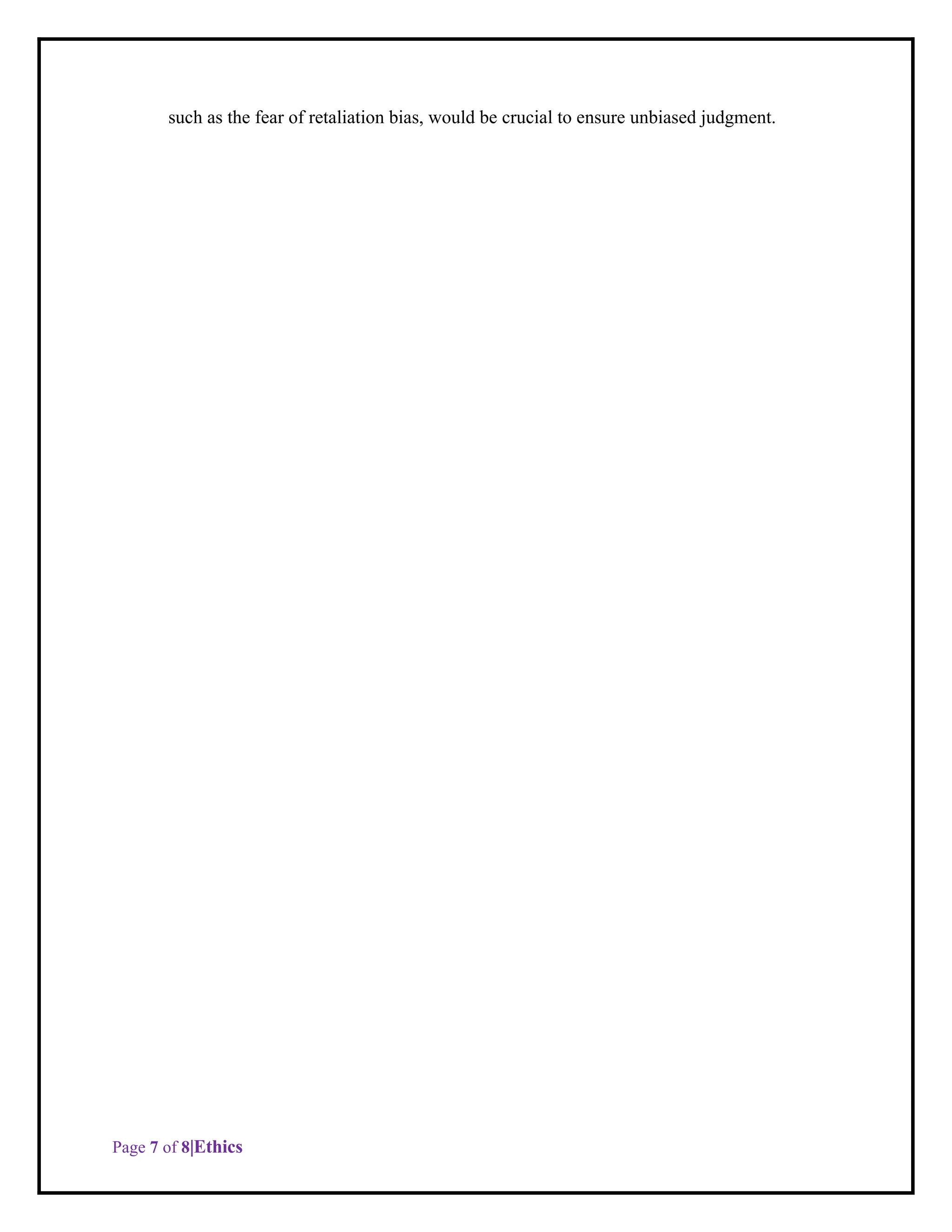 ethics decision making and awareness worksheet | DOCX