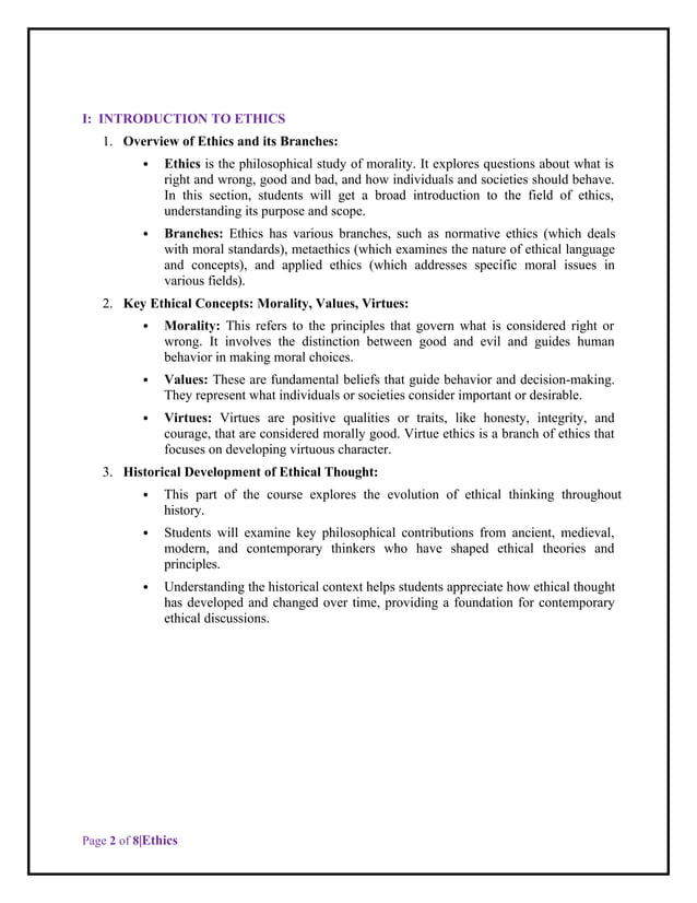 ethics decision making and awareness worksheet | DOCX