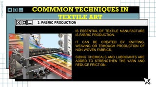 Textile Art in The Philippines- Art and history | PPTX