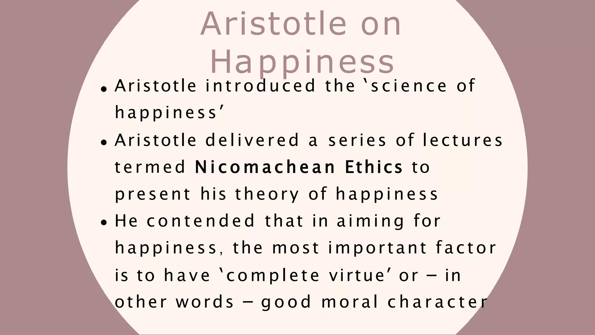 ARISTOTLE ON VIRTUES | PPTX