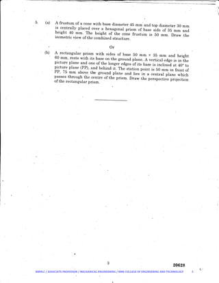 Ge6152 ENGINEERING GRAPHICS | PDF