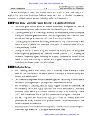 GE8071 Unit 5 - DISASTER MANAGEMENT FOR FWT. | PDF